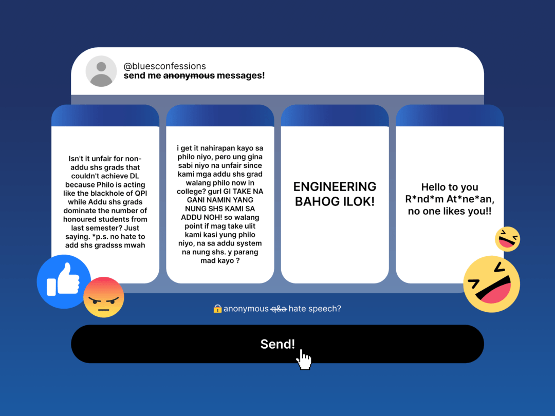 The price of anonymity in AdDU’s anonymous pages